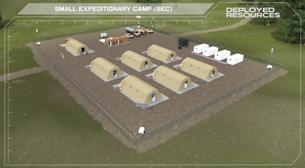 Small Expeditionary Camps | Shelter Systems | Deployed Resources